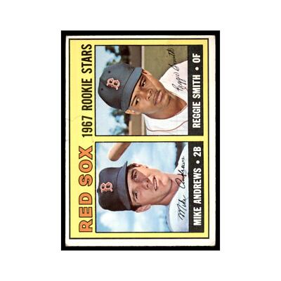 1967 Topps Mike Andrews/Reggie Smith RC Red Sox #314 | eBay