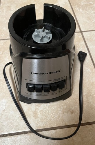 Hamilton Beach Power Elite Blender (58148A) Replacement Motor Base ONLY ...