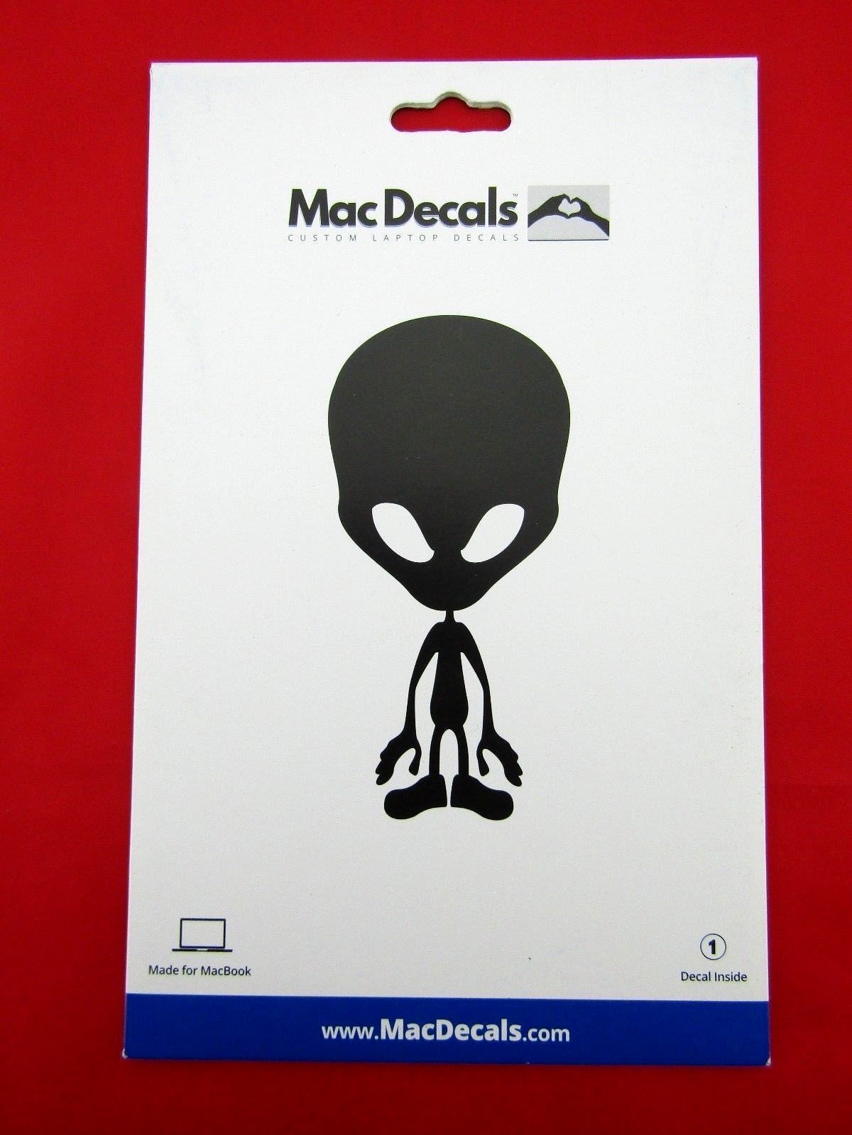 Alien Vinyl 4" x 2" Decal for MacBook, Laptops, Car, Truck, Window ...