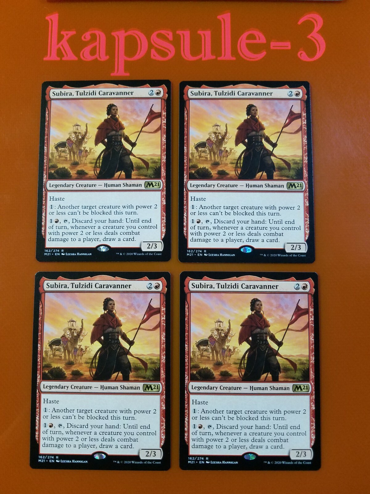 4x Subira, Tulzidi Caravanner | M21 Core Set 2021 | MTG Magic Cards | eBay