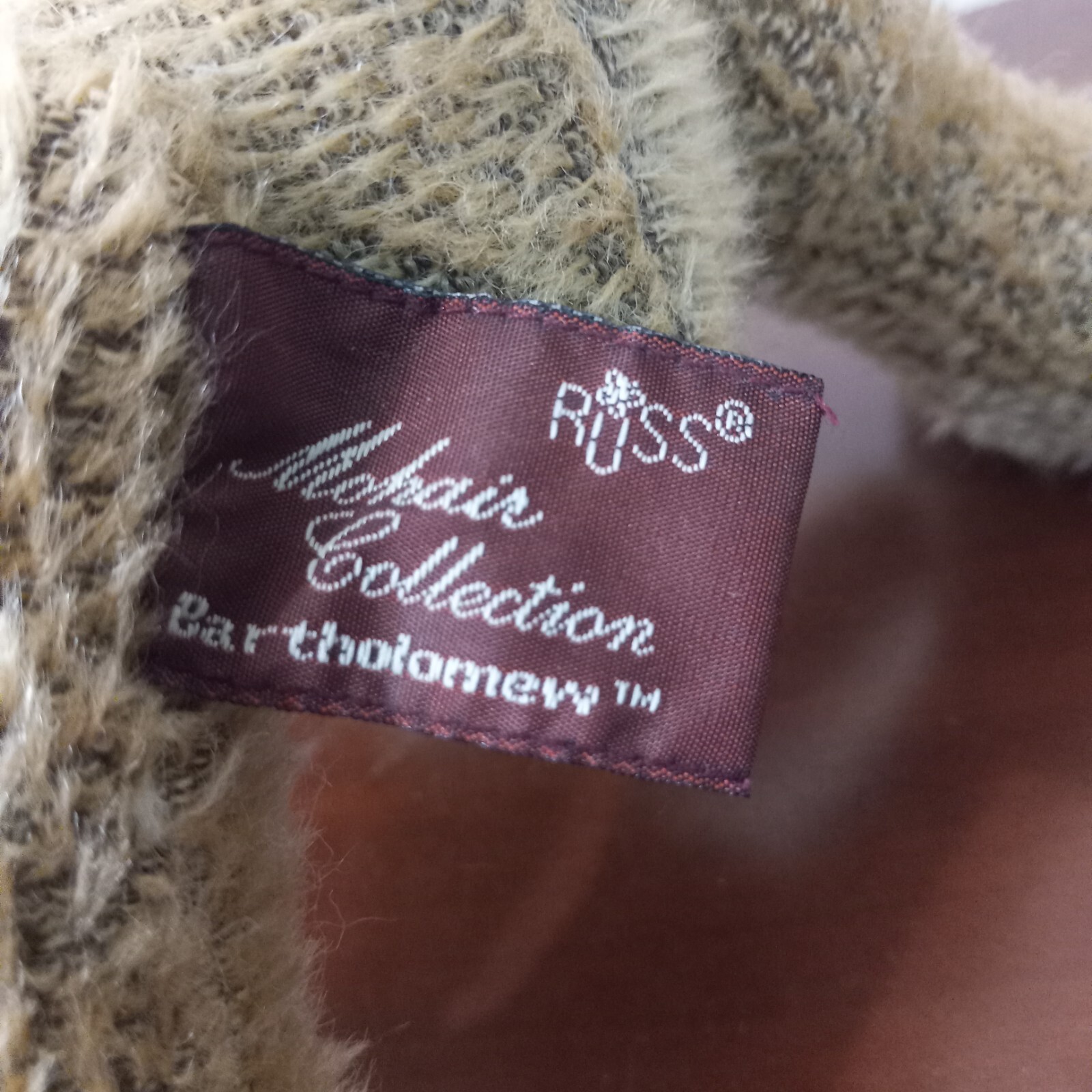 Vintage Limited Edition Mohair Collection RUSS Bartholomew # 8566Teddy ...
