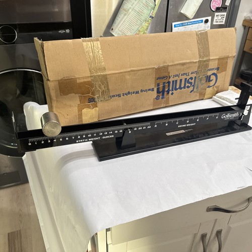 Golfsmith Swing Weight Slide Scale Golf Club Making Tool 14” | eBay