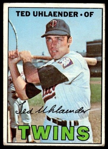 1967 Topps Ted Uhlaender Minnesota Twins #431 | eBay
