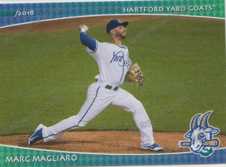 2018 Hartford Yard Goats Marc Magliaro RC Rookie Colorado Rockies | eBay