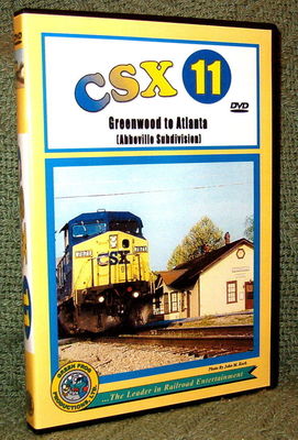 20050 TRAIN VIDEO DVD "CSX VOL. 11 GREENWOOD TO ATLANTA" | eBay