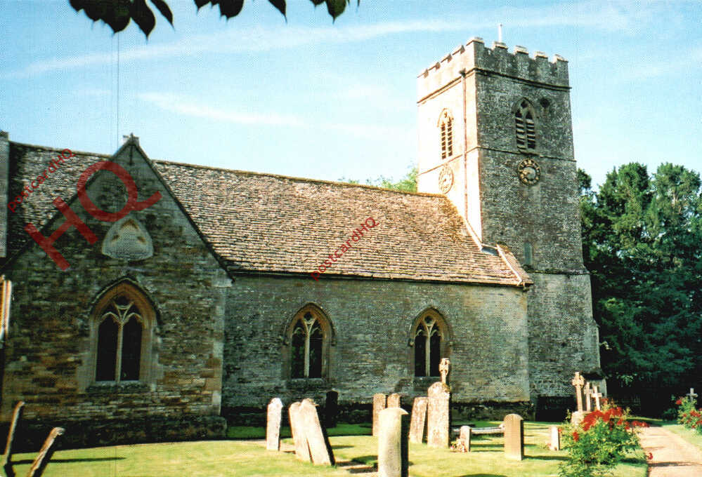 Picture Postcard:;Adlestrop, St. Mary Magdalene Church | eBay UK