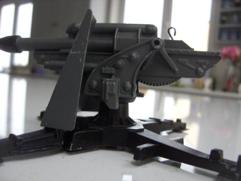 Vintage Dinky German 88mm Flack Gun Artillery AA Gun Diecast Toys ...