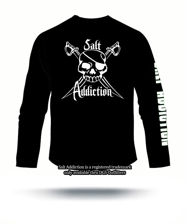 Salt Addiction t shirt long sleeve fishing saltwater Flats offshore ...