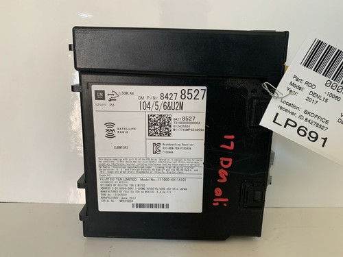 2017 GMC Sierra 1500 Denali Audio Equipment Radio Receiver Module OEM ...