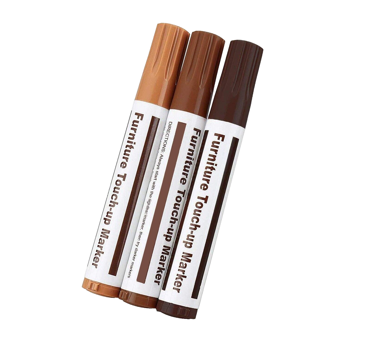 Home Repair Touch-up Pens 3-Pack Furniture Touch-Up Markers - Scratch ...