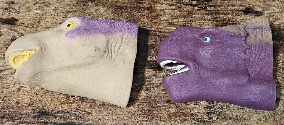 Dinosaur Movie McDonalds Hand Puppets Disney Lot Of 2 ( 2000) | eBay