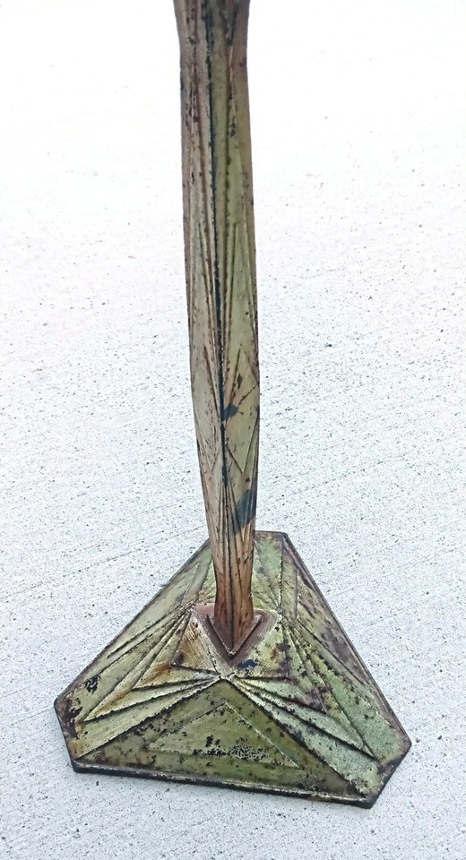 Antique 1920s 30s Cast Iron Art Deco Gatsby Ashtray Cigar Cigarette ...