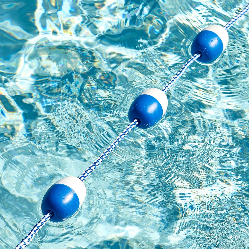 Kokido Safety Float Line w/ 20 Foot Adjustable Rope and Float Kit to ...