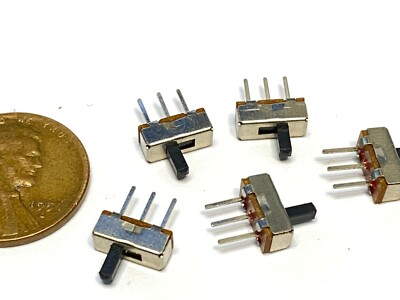 5 Pieces Micro Miniature PCB Slide SWITCH SWITCHES PCB Tactile small wd ...