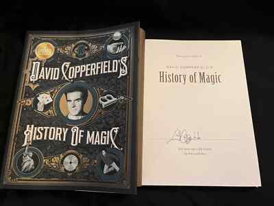 David Copperfield signed History Of Magic B&N Signed Exclusive Edition ...