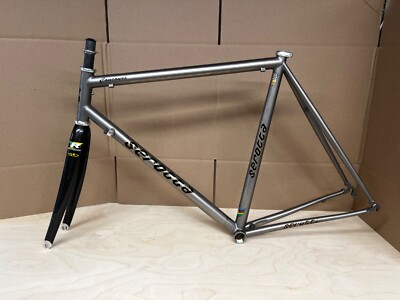 Serotta Concours Ti frame & Reynolds carbon fork. 54 cm. Max tire size ...