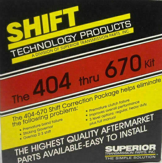 Chrysler Dodge A470 A670 A404 A413 Transmission Shift Kit, (1978-Up) | eBay