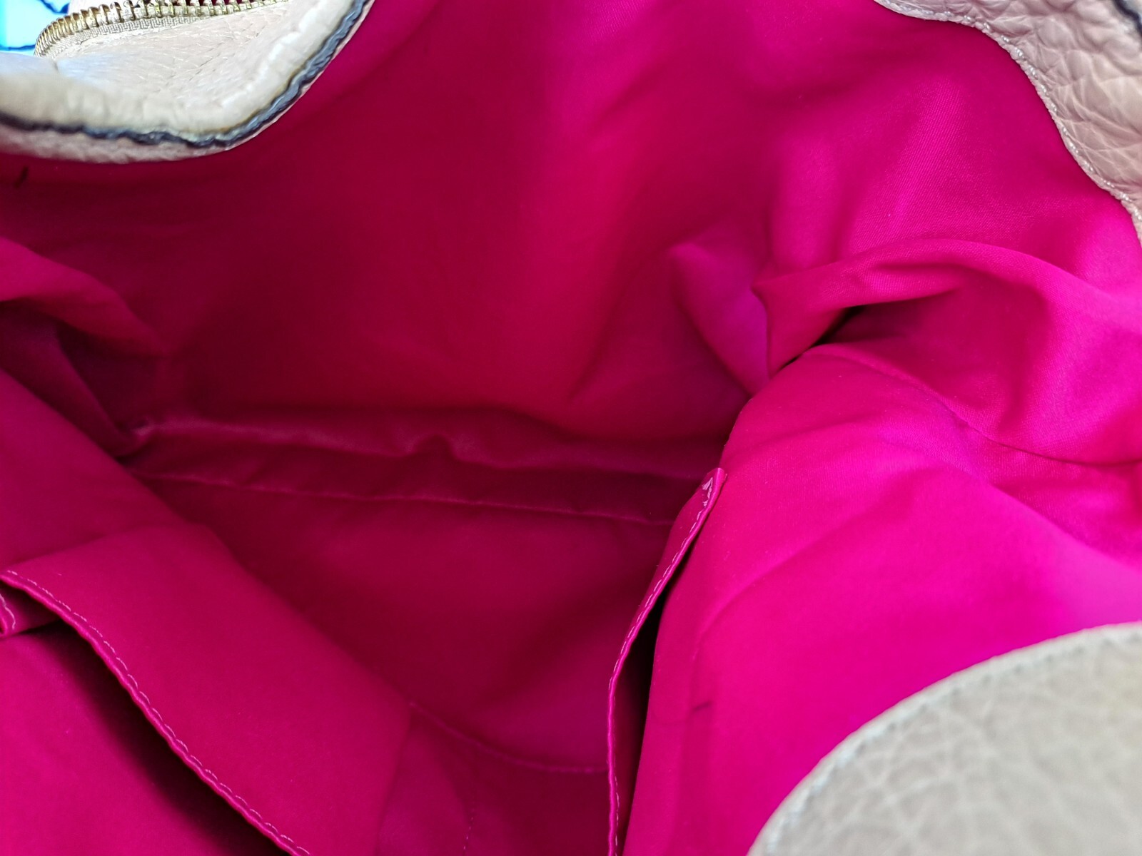 Coach Madison Phoebe Leather Shoulder Tote Handbag - Gem