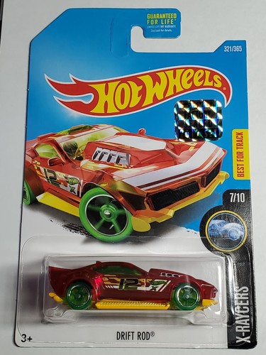 Hot Wheels X-Raycers Drift Rod, 321/365 Red | eBay
