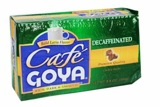 Goya Rich Espresso Coffee - Decaffeinated 8.80 Oz for sale online | eBay
