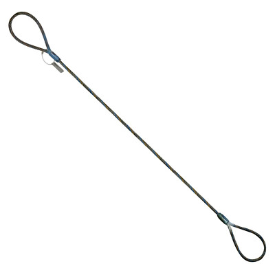 3/4" X 18' Wire Rope Choker Sling Approved Lifting Rigging Crane Tagged ...