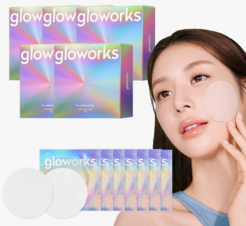 Gloworks Fili Ampoule Pad 3ml x 35pcs Pore Care Moisturizing K-Beauty ...