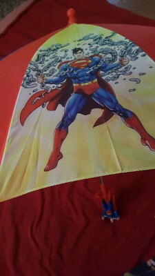 VINTAGE Kids Superman Umbrella DC comics | eBay
