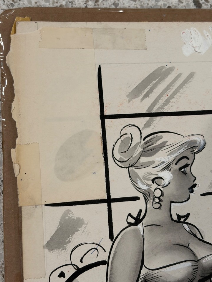 Bill Wenzel Original Art Single Gag Panel Cartoon Illustration Signed ...
