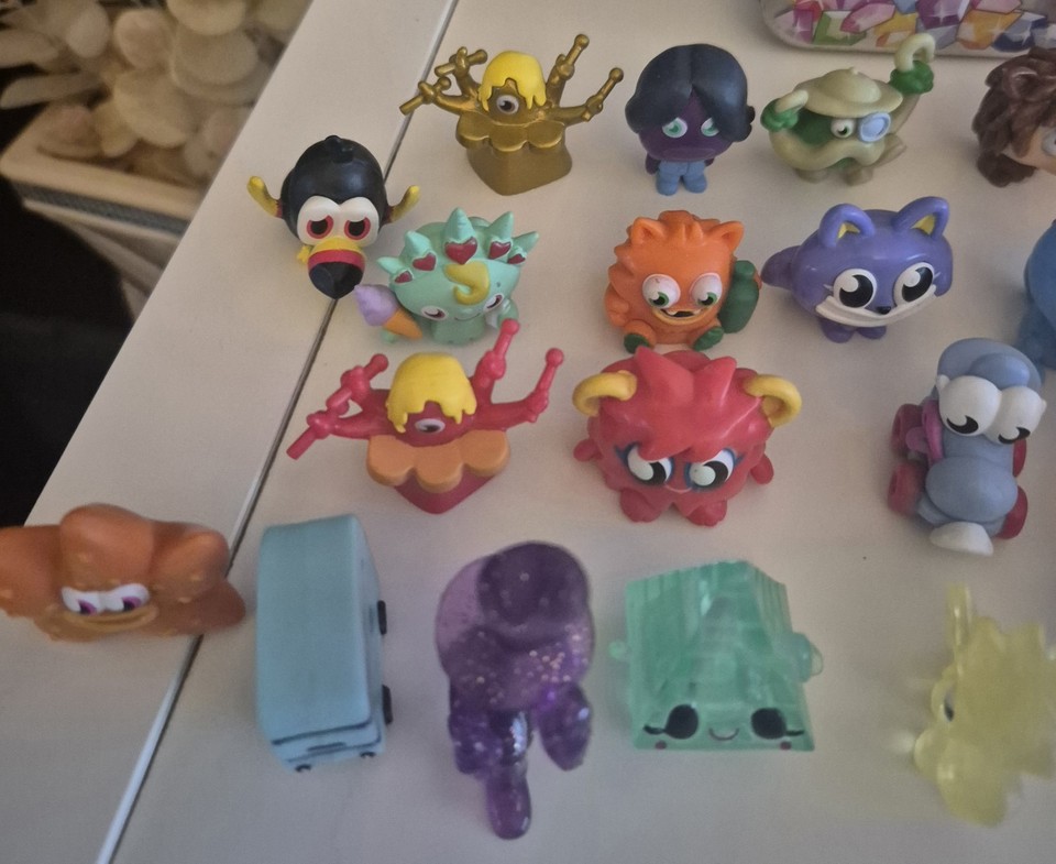 Moshi Monsters Moshling Figures Bundle Mixed Characters Rare Ultra Rare ...