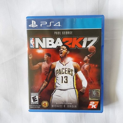PS4 - NBA 2K17 (2K Basketball) Paul George cover. Rated E for Everyone ...