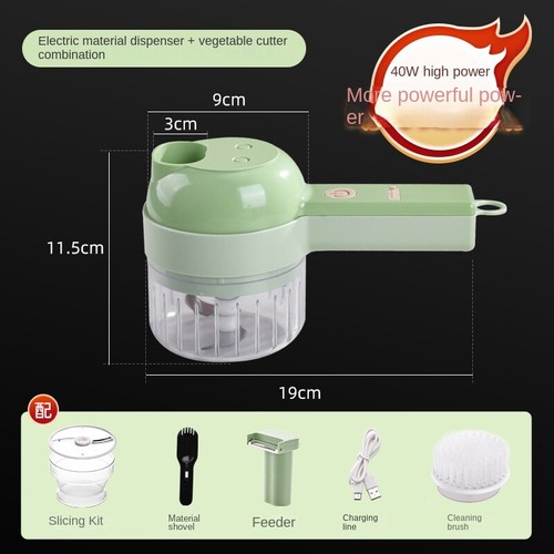 Electric Garnish Machine Vegetable Cutter Sausage Slicer Kitchen ...