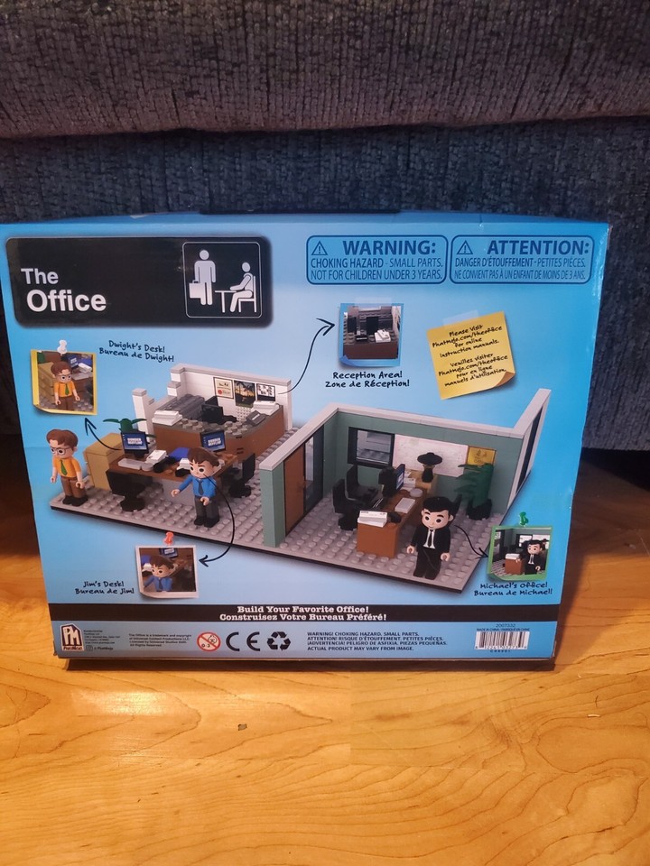 The Office Dunder Mifflin Scranton Branch Construction Set, 369 Pieces ...