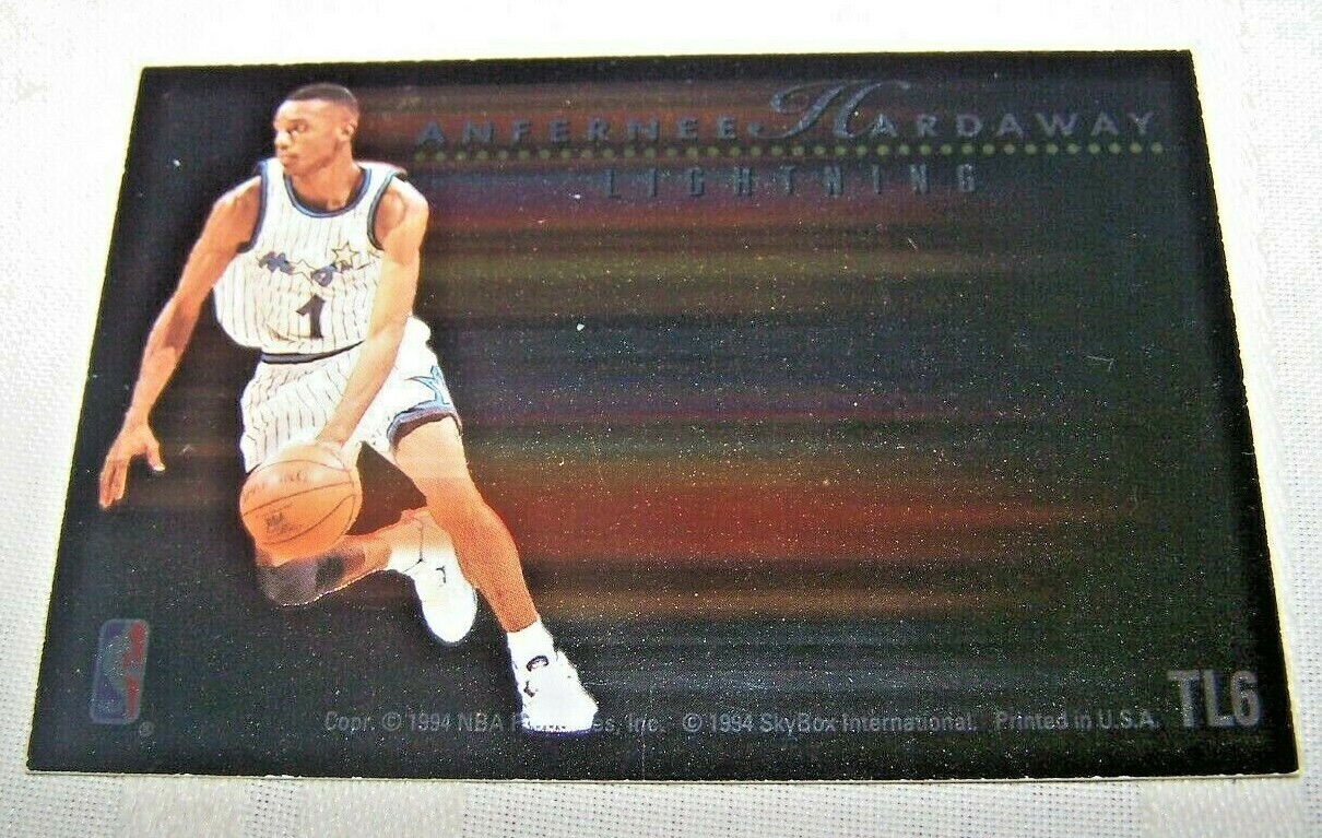1994 SKYBOX THUNDER LIGHTENING CARD SHAQUILLE O'NEAL / ANFERNEE ...