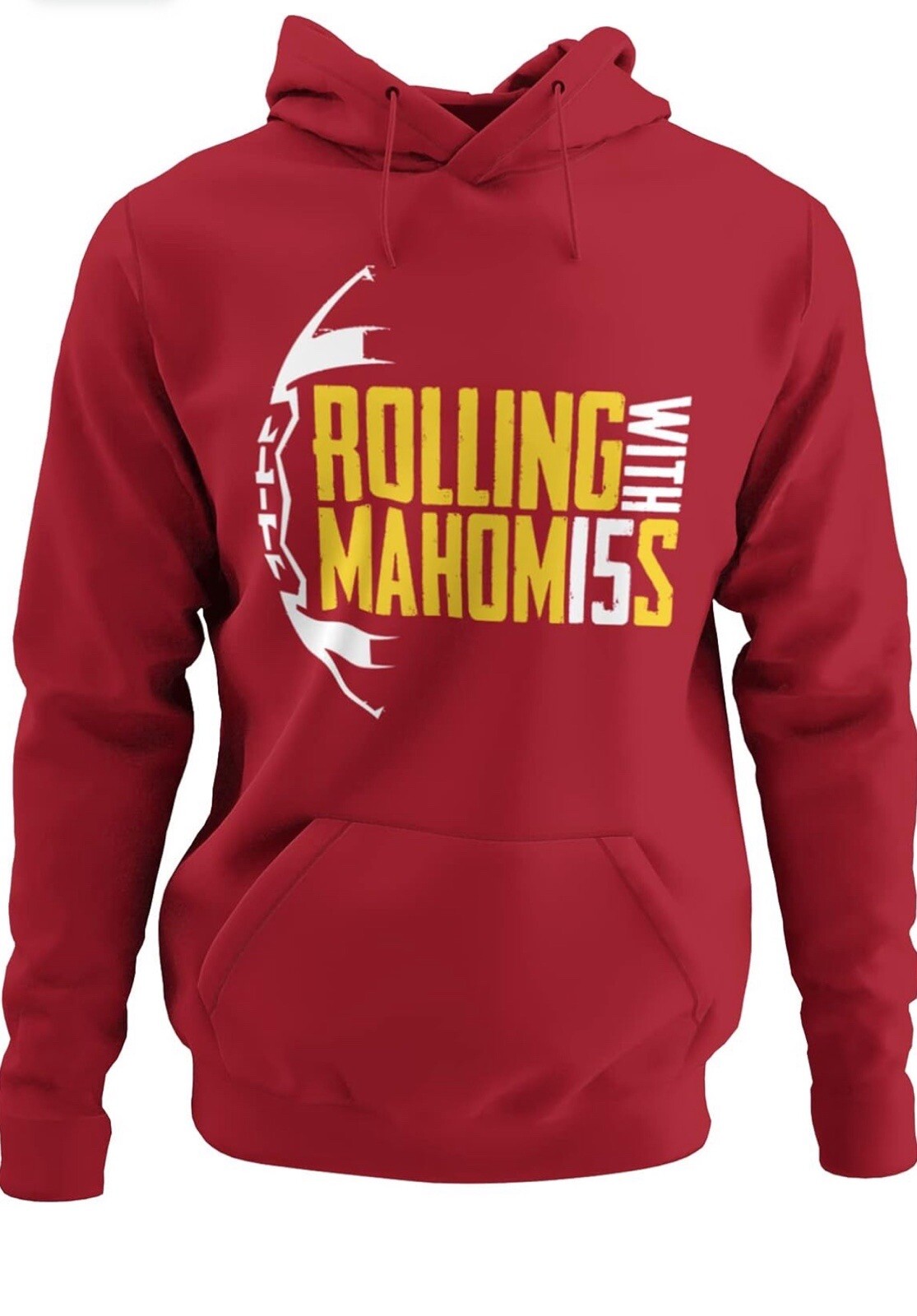 Rollin with Mahomes Hoodie #15 Fans Kansas City Chiefs 4XL | eBay
