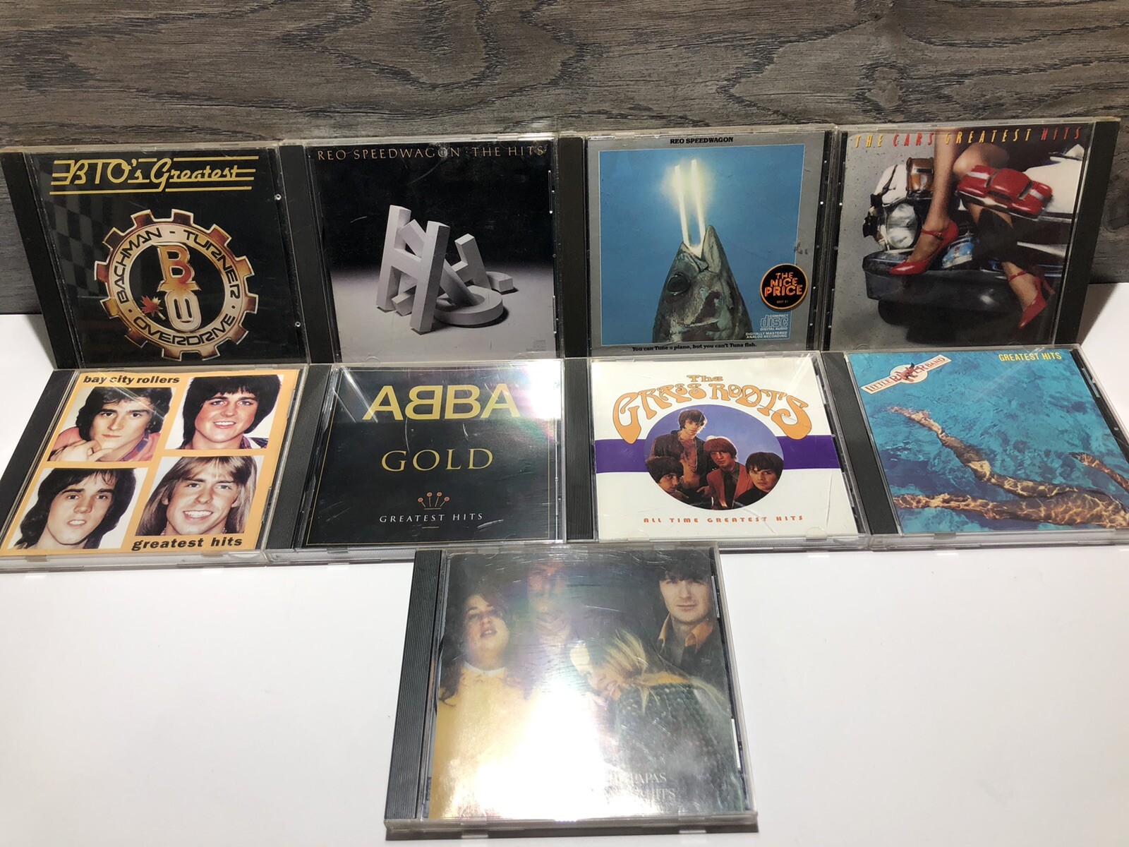 Classic Rock CD Lot: REO Speedwagon Cars ABBA Bachman Turner Mamas and ...