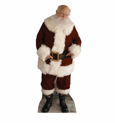SANTA CLAUS Life-Size Cardboard Cutout Standup Standee Poster ELF | eBay