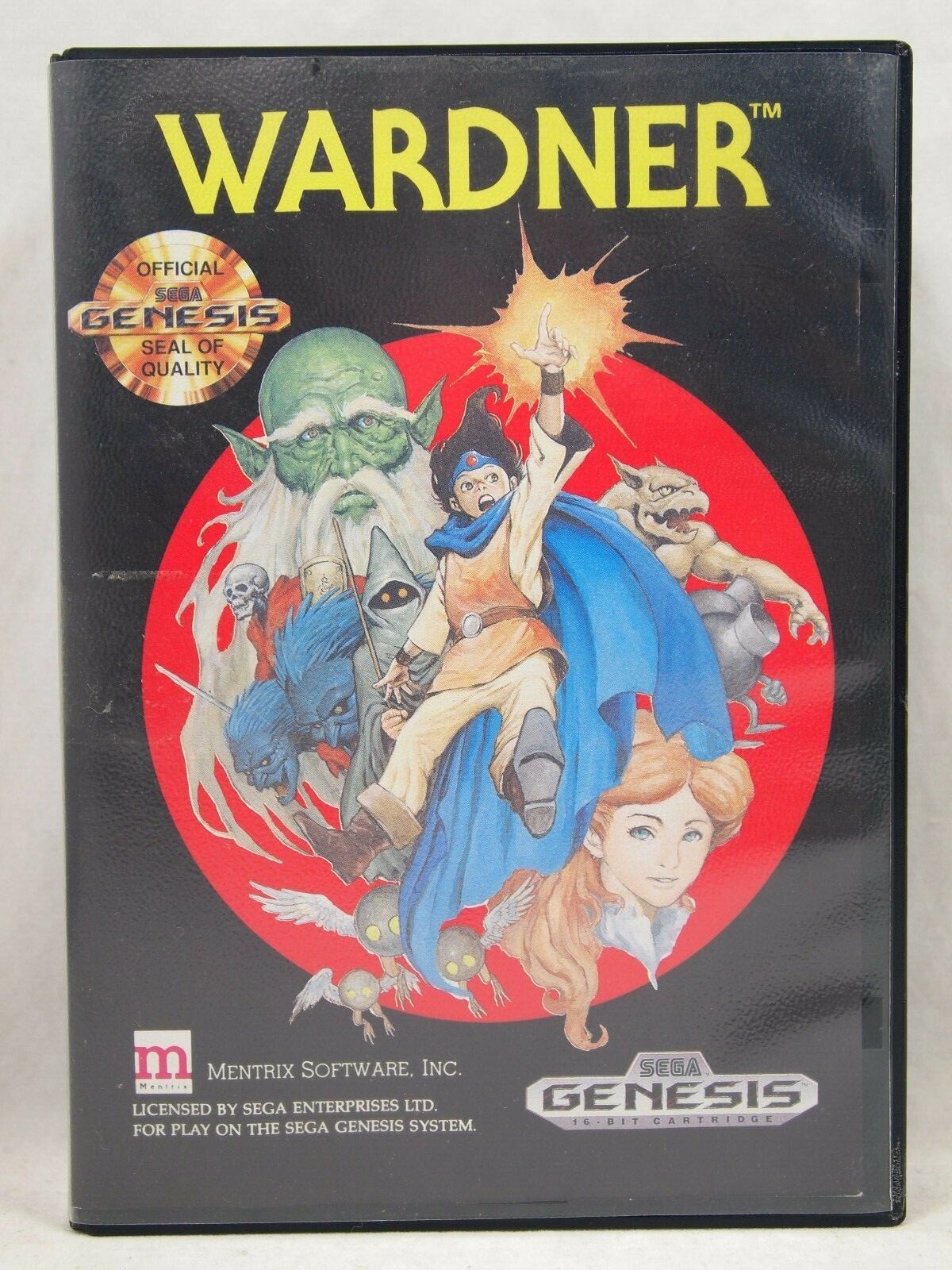 Wardner+for+Sega+Genesis+%281991%29+AUTHENTIC+COMPLETE+TESTED for sale ...