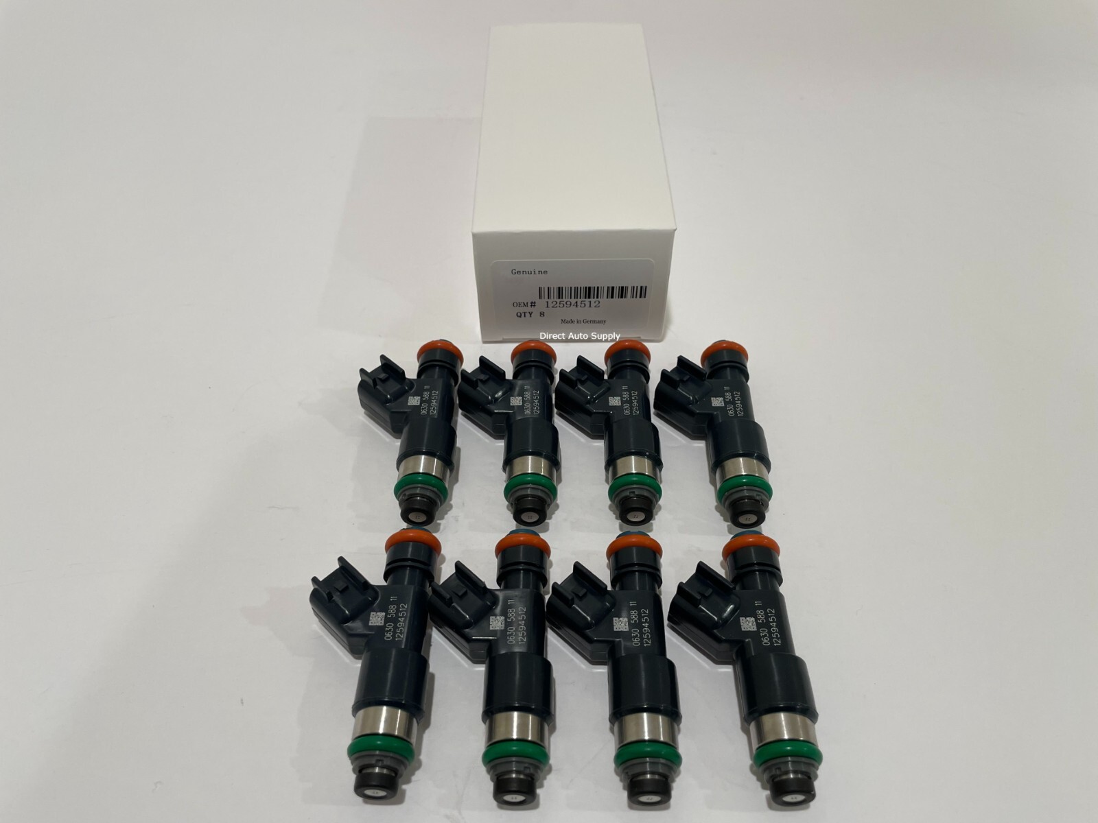 5.3L V8 8 OEM Fuel Injectors 12594512 FOR Original Equipment | 1 Year ...