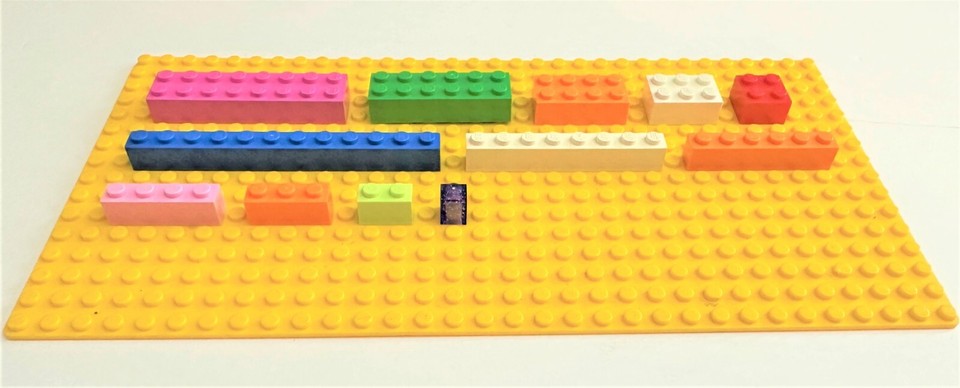 Lego Bricks Lot 75 Bulk Pieces 2x2 2x4 2x6 2x8 & 1x2 - 1x12 Buy 4 Get 1 ...