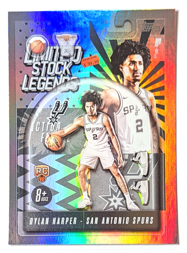 2025-26 Topps NBA Dylan Harper Limited Stock Legends Legends #LST-2 ...