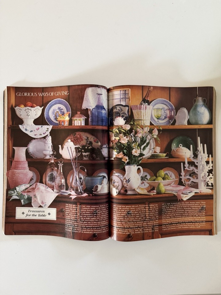 HOUSE BEAUTIFUL Magazine DECEMBER 1984 RETRO ADS -MID CENTURY MODERN ...