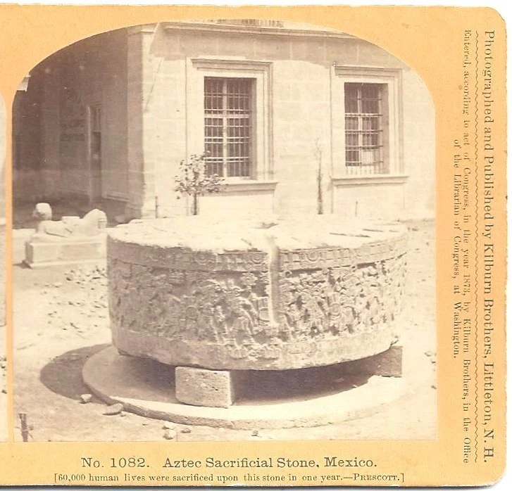 Aztec Sacrificial Stone