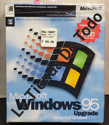 VINTAGE COMPUTER PROGRAM SOLD AS NOVELTY COLLECTIBLE DECORATION WINDOWS ...