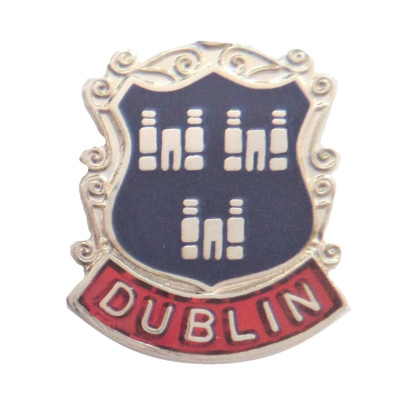 Dublin Crest Small Pin Badge | eBay