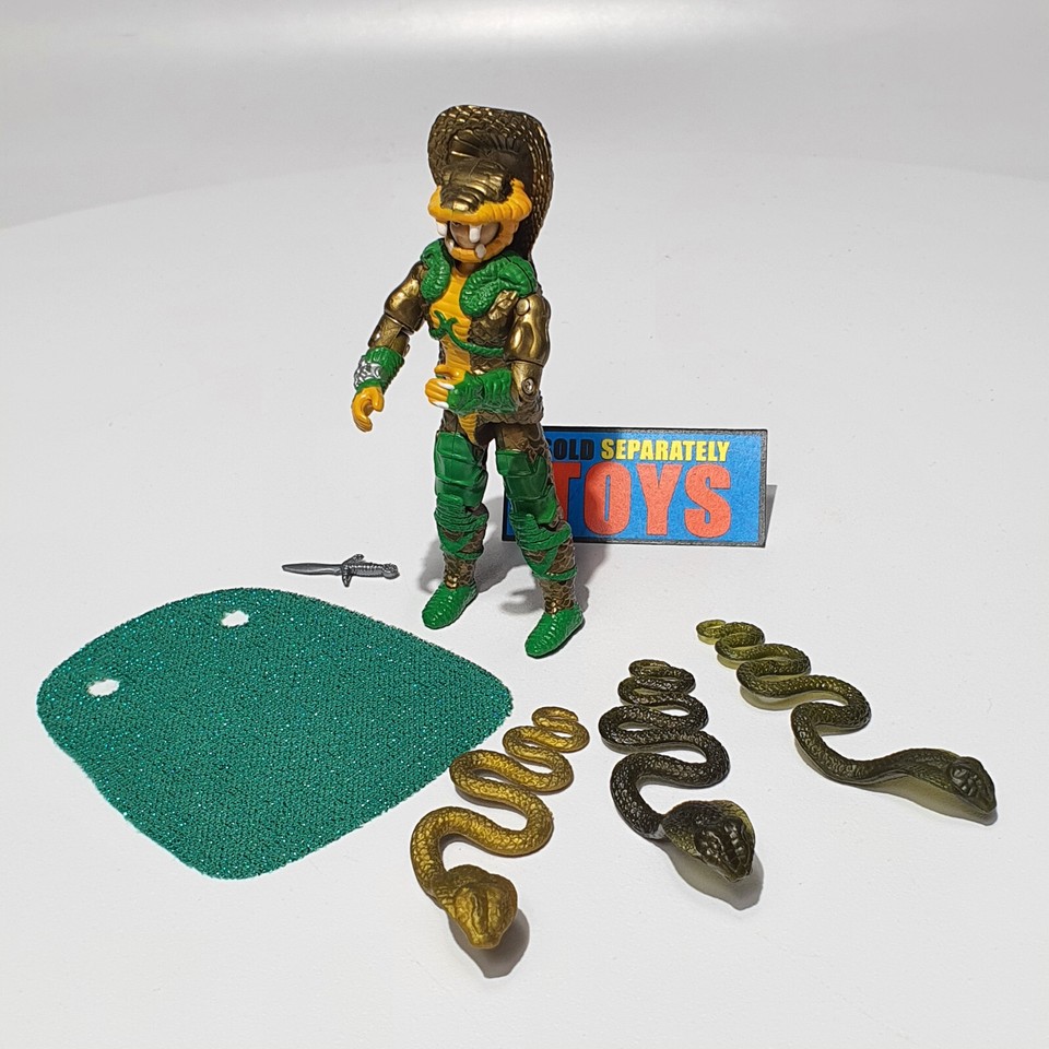 GI Joe SERPENTOR YELLOW NECK figure VARIANT MINT Air Chariot driver ...