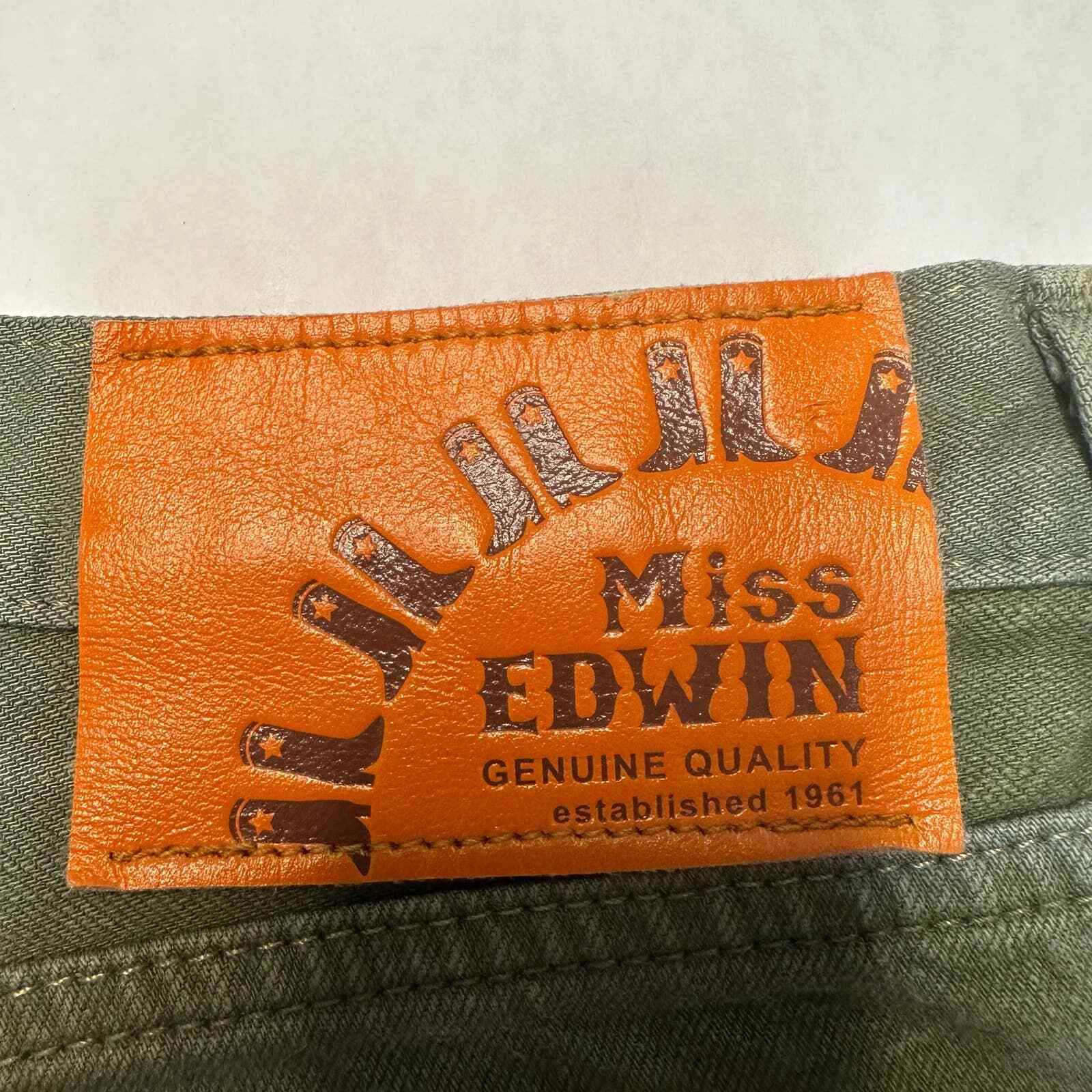 Miss Edwin Made In Japan denim jean shorts 53571 size… - Gem