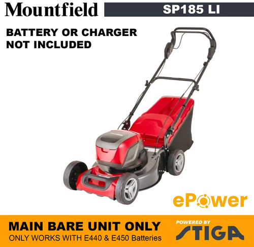 EX Mountfield SP185 Li Freedom 500 Self-Propelled Cordless Lawn Mower ...