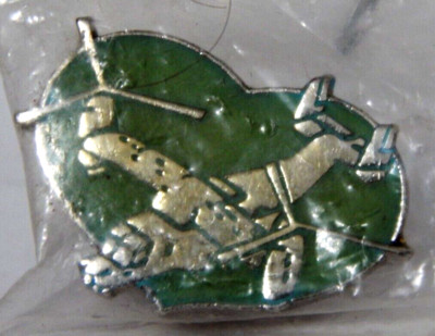 Vintage Bell Helicopter V-22 Osprey Green Heart Shaped Pin SEALED | eBay