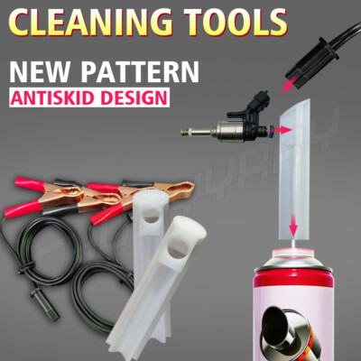 Car Universal Vehicles Cleaning Tool Fuel Injector Flush Cleaner ...