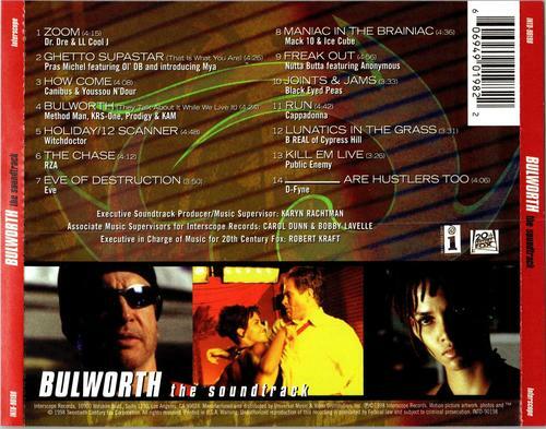 Bulworth [Original Soundtrack] [Edited] by Original Soundtrack (CD, Apr ...